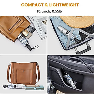 G4Free Small Mini UV Protection Travel Umbrella, Ultra Lightweight Auto Open Close Compact Sun Blocking Umbrella for Women (Blue/Silver)