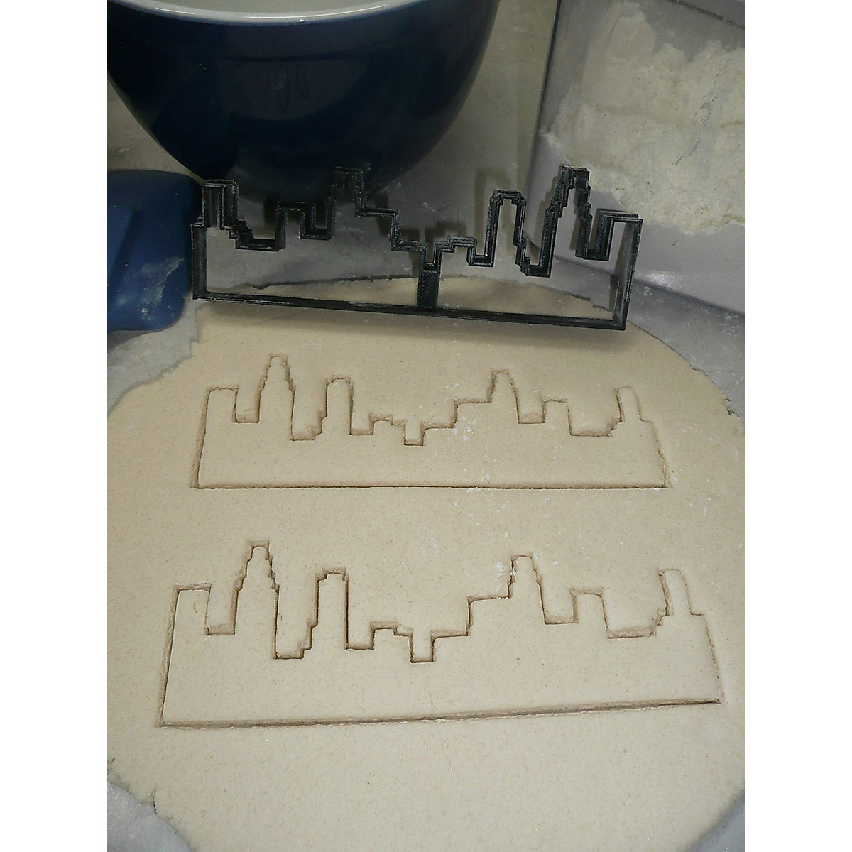 NEW YORK CITY SKYLINE BIG APPLE SKYSCRAPER BUILDING HORIZON COOKIE CUTTER MADE IN USA PR4114