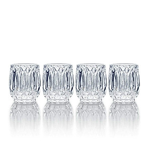 Saxon Set of 4 Double Old Fashioned Whiskey Glasses