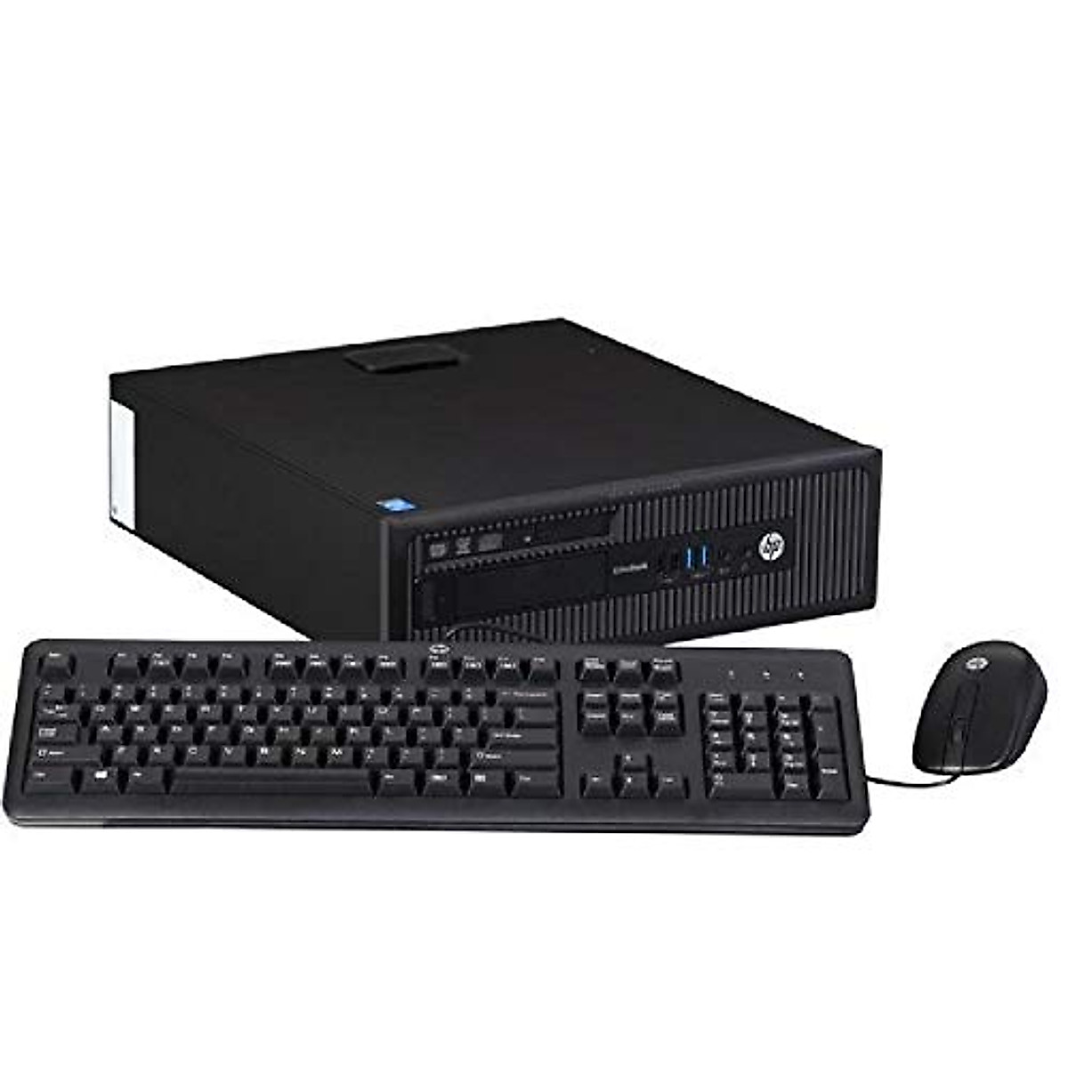 HP ELITEDESK 800 G1 SFF Slim Business Desktop Computer, Intel i5 up to 3.50 GHz, 8GB RAM, 128GB SSD, DVD, USB 3.0, Windows 10 Pro 64 Bit (Renewed)