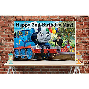 2x4 Thomas The Train Vinyl Banner Next Day Shipping