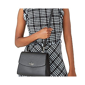 Kate Spade Darcy Leather Top Handle Satchel Crossbody in Black