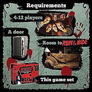 Let's Split Up - an Outrageous Horror Spoof Game | Ages 12+, 4-12 Players | Halloween Games for Teens | Horror Board Games Alternative | Outdoor Games | Teen Boys Gift Ideas | Pulse-Pounding Thrills!