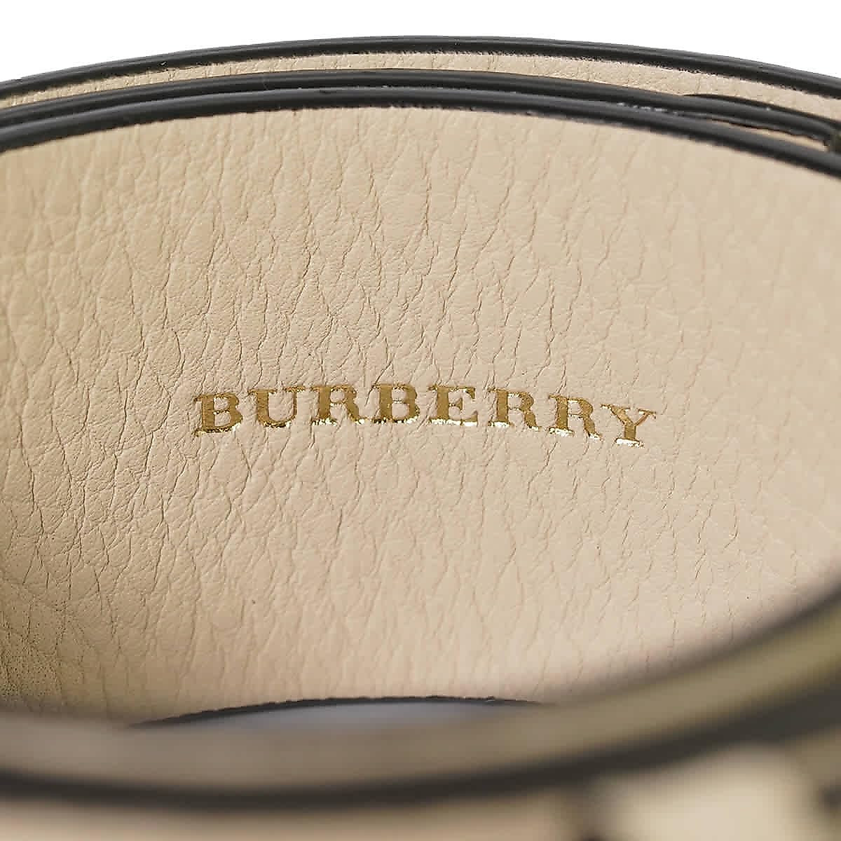 Burberry Ladies The Small Belt Bag Grainy Leather Belt In Limestone