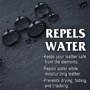 Mr. Leather Cleaner and Conditioner (16 oz) - Safe for All Leather & Vinyl - Hydrate and Shine with Water-Repellent Protection for Couches, Car Interior, Shoes, and Bags