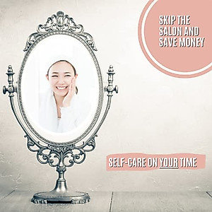 Lydian Luxury Complete Grooming Kit 18 Piece - Professional Travel Nail Kit Gift for Men and Women, Stainless Steel Manicure and Pedicure Nail Tools Clipper Case for Compact Travel, Black and Red