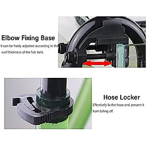 Mysanil Aquarium Canister Filter Inlet Outlet, Fish Tank Filter Tube Aquarium External Canister Filter Water Inflow Outflow Tube for HW302B/303B