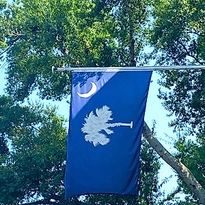 XIFAN Double Sided South Carolina State Flag 3x5 ft, Heavy Duty 3 Ply Durable Polyester, SC Flag with Vibrant Print/4 Rows Hemming/Brass Grommets for Indoor Outdoor Decor