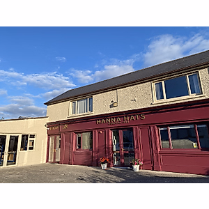 Hanna Hats Traditional Irish Tweed Wool Donegal Touring Cap - Dark Green Fleck Salt & Pepper. Unisex Flat Style Ivy Hat. Sewn Down Peak and Taffeta Lining. 100% Made in Ireland Medium 58-59cm.