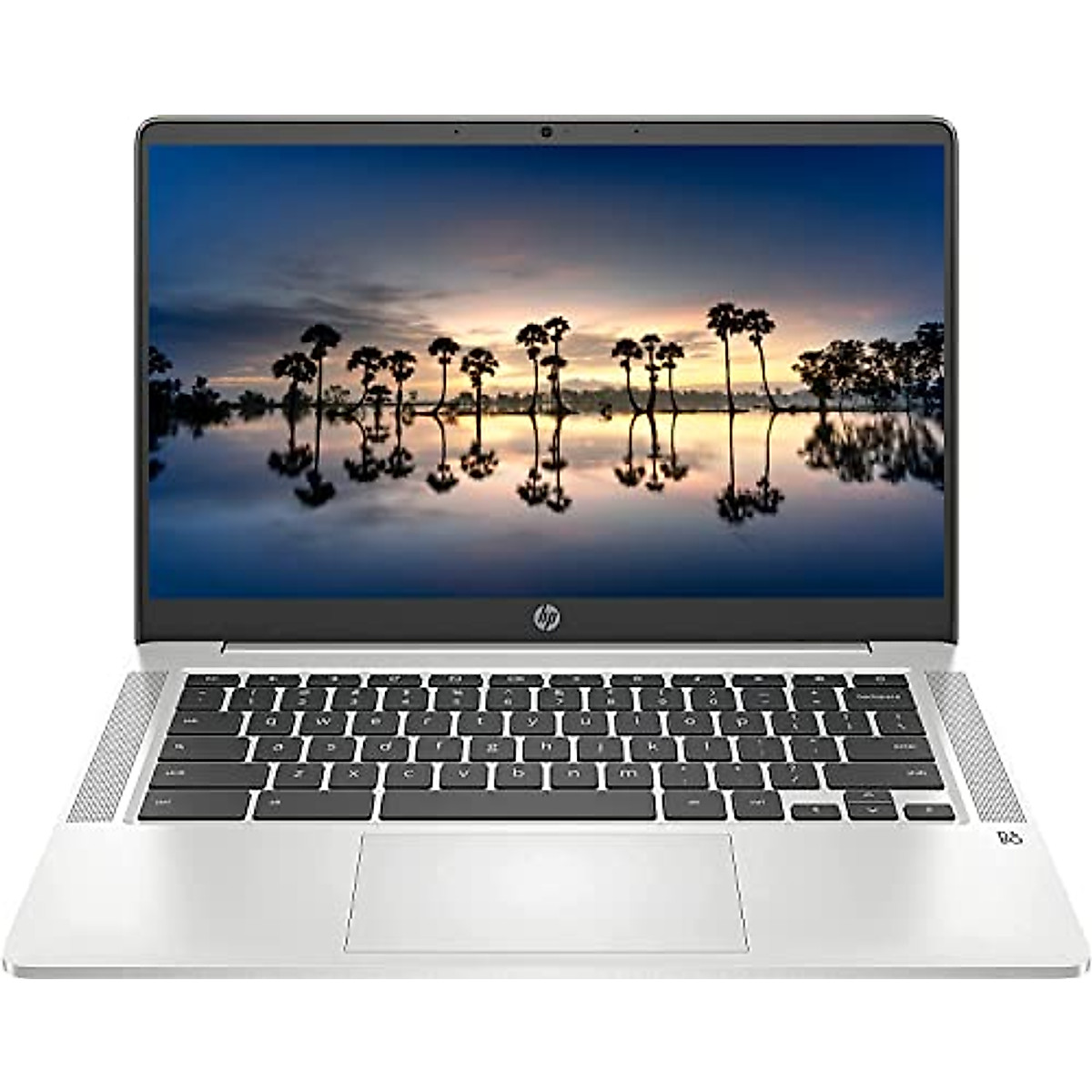 HP 2023 14" HD IPS Chromebook, Intel Processor Up to 3.10GHz, 4GB Ram, 128GB SSD, Intel 4K Graphics, Super-Fast 6th Gen WiFi, Chrome OS (Renewed)