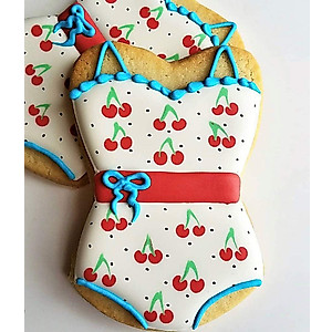 Bathing Suit/Corset Cookie Cutter 4" Made in USA by Ann Clark