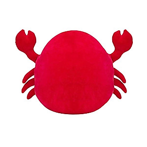 Squishmallows Official Kellytoy Carlos The Red Crab Squishy Stuffed Soft Plush Toy Animal (12 Inch)