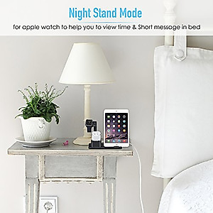 3 in 1 All Aluminum for Apple Watch Charger Stand,Airpods and iPhone Dock,Desk Charger Stand Dock Station for Apple iWatch/Airpods/iPhone/iPad/iPod, Apple Watch Charging Stand Holder (Black)