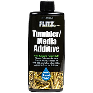 Flitz TA 04885 Green Tumbler Media Additive, 7.6 oz. Bottle