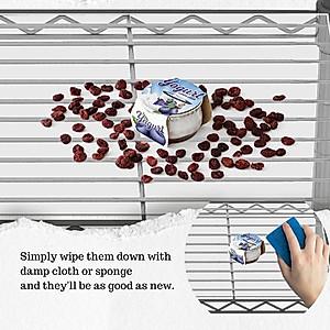 4 Pack of Shelf Liner Measure 11.75” x 47” which Fits 12" x 48" Wire Shelf and Closet Transparent, Clear Matte Finish, Durable, Non-Adhesive and Unrolled Flat Shelf Liners