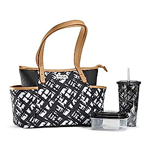 Fit+Fresh Navarto Adult Insulated Lunch Bag women love as Lunchbox or Lunch Tote, Cute Small Lunch Box For Women, Lunch box Men, Lunch Bags Women, Insulated Lunch Box, Lunch Boxes, Adult Lunch, Black