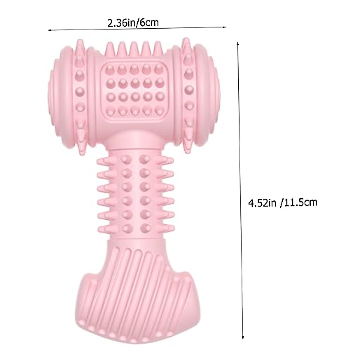 balacoo 5pcs Dog Toy Dog Squeaky Toys Dental Dog Rubber Dog Accessories for Small Dogs Small Dog Accessories Dog Chew Toys Dog Teeth Cleaning Toy Pet Chew Toys TPR Dog Supplies Puppy