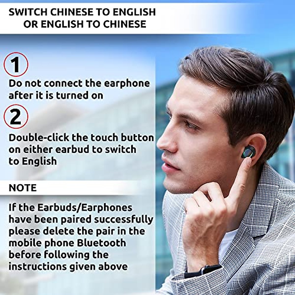 VOLT PLUS TECH Wireless V5.1 Bluetooth Earbuds for Samsung Galaxy S22/S21/Ultra/Plus/5G F9 TWS with Mic,8D Bass,Noise Reduction Technology,Waterproof with 2000mAh Charging Case