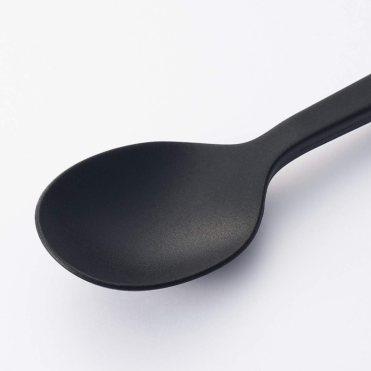 MUJI Silicone Cooking Spoon Small 25cm Black