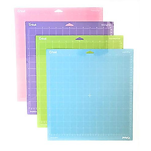 Cricut Cutting Mat Variety 4 Pack, 12 in. x 12 in