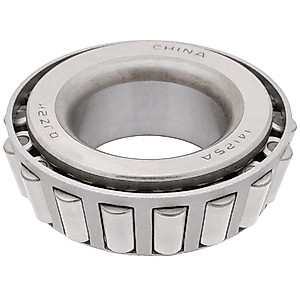 [1-Set] 5,200-7,000 lbs Trailer Axle Replacement Bearings, Cones: 14125A & 25580, Cups: 14276 & 25520, Tapered Roller Bearings [Fits Spindle D42, 2.125'' x 3.375'' and 2.250'' x 3.375'']