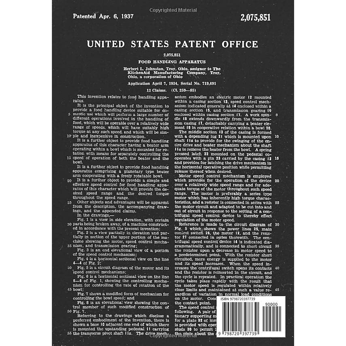 Damn That's Delicious: Blank Recipe Book to Write In Your Own Recipes Food Cookbook Design Journal And Organizer | H.L. JOHNSTON Patent Cover