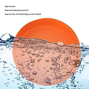 NFNSIG Lazy Susan Organizer Kitchen Rotating Spice Rack Pantry Cabinet Lazy Susan Turntable for Kitchen Cabinet(Orange)