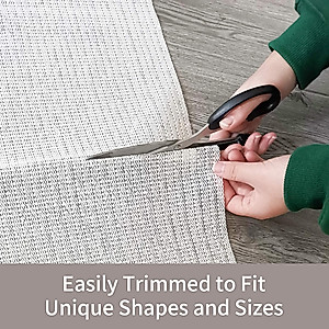 9x12 Non-Slip Area Rug Pad Gripper for Any Hard Surface Floors Keep Your Rugs Safe and in Place