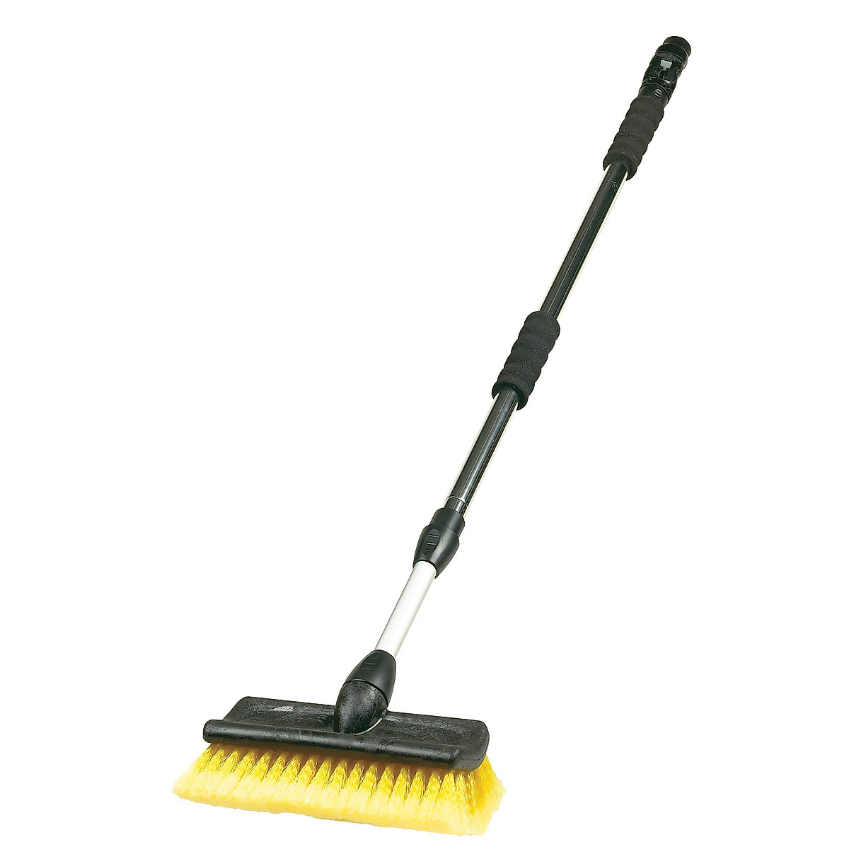 Carrand 93097 Flow-Thru 10" Bi-Level Wash Brush with 71" Extension Pole