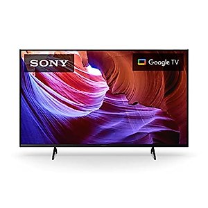 Sony 43 Inch 4K Ultra HD TV X85K Series: LED Smart Google TV(Bluetooth, Wi-Fi, USB, Ethernet, HDMI) with Dolby Vision HDR and Native 120HZ Refresh Rate KD43X85K- 2022 Model