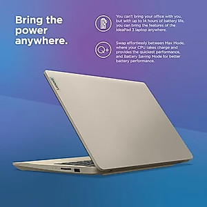 Lenovo 2023 IdeaPad Laptop 14" FHD 1920 x 1080 LED-Backlit AMD Ryzen 7 5700U 8-Core 8GB DDR4 512GB SSD Wi-Fi 6 Windows 11 Home Bluetooth 5.1 Backlit Keyboard 720p HD Camera, Fingerprint