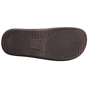 Dr. Scholl's Shoes Men's Donnar Flip Flop, Brown/Black, 11 M US