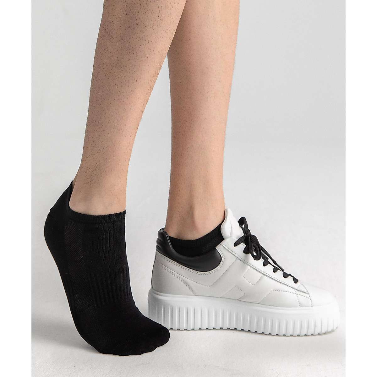 SONNORS Ankle Socks for Women Low Cut Short Cotton Socks Non-Slip Breathable Comfortable Socks for Womens and Mens - 6 Pairs