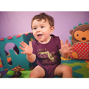 In My Diaper I Have A Gator Florida State Sports Pride Newborn Maroon