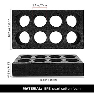 Drink Holder Coffee Carrier Tray Porous Accessories Cold Drink Coffee Universal Carry Beverage Carrier Commercial Drink Cup Hanger Tray Pearl Cotton Takeaway Cup