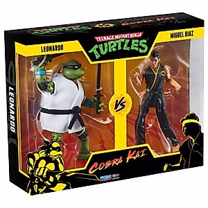 Teenage Mutant Ninja Turtles vs. Cobra Kai Leo vs. Miguel Diaz 2 Pack