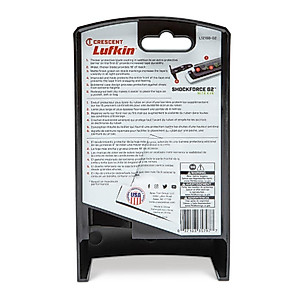 Crescent Lufkin Shockforce G2 16-ft Nite Eye Tape Measure- L1216B-02