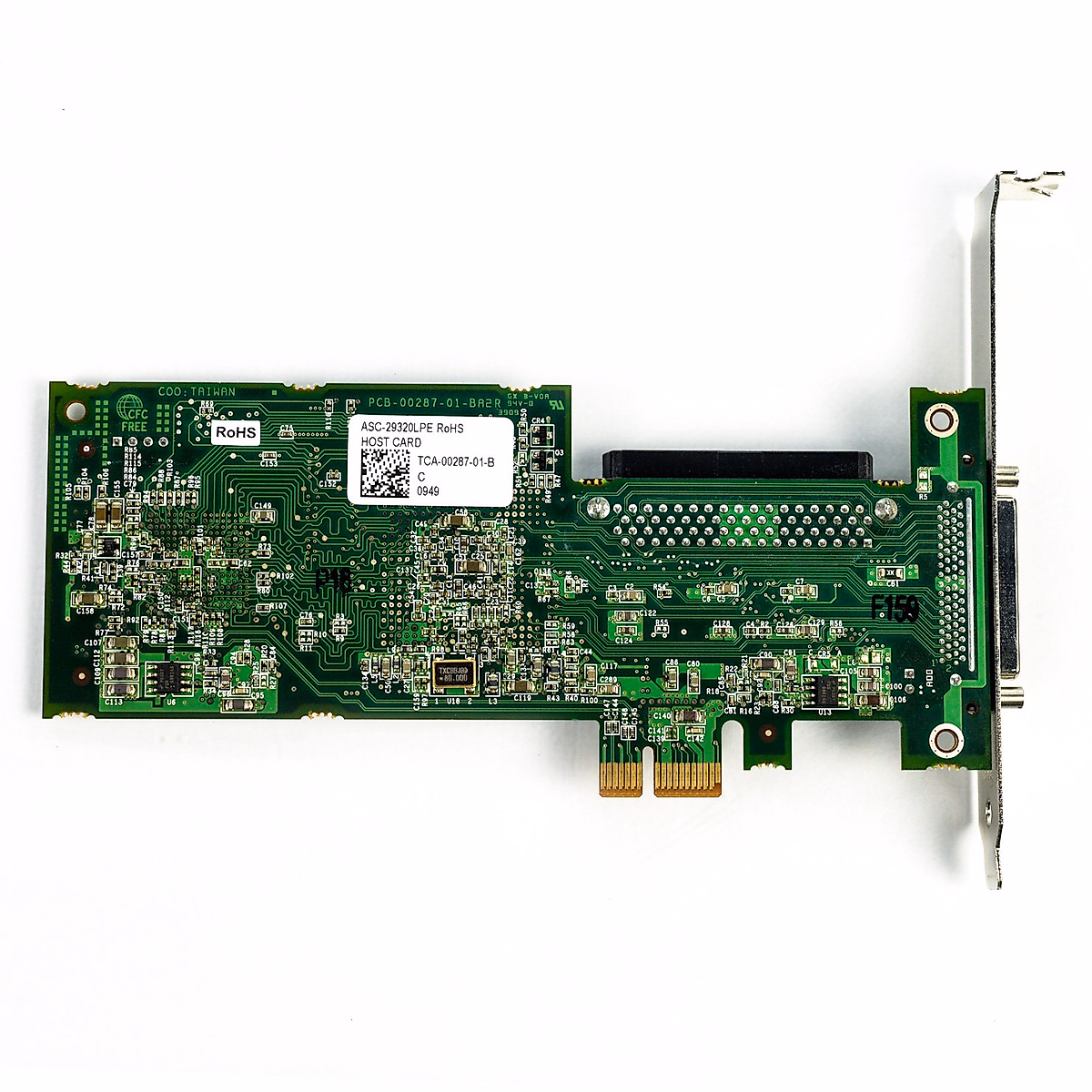 Adaptec PCIe x1, single-channel Ultra320 SCSI card ASC-29320LPE