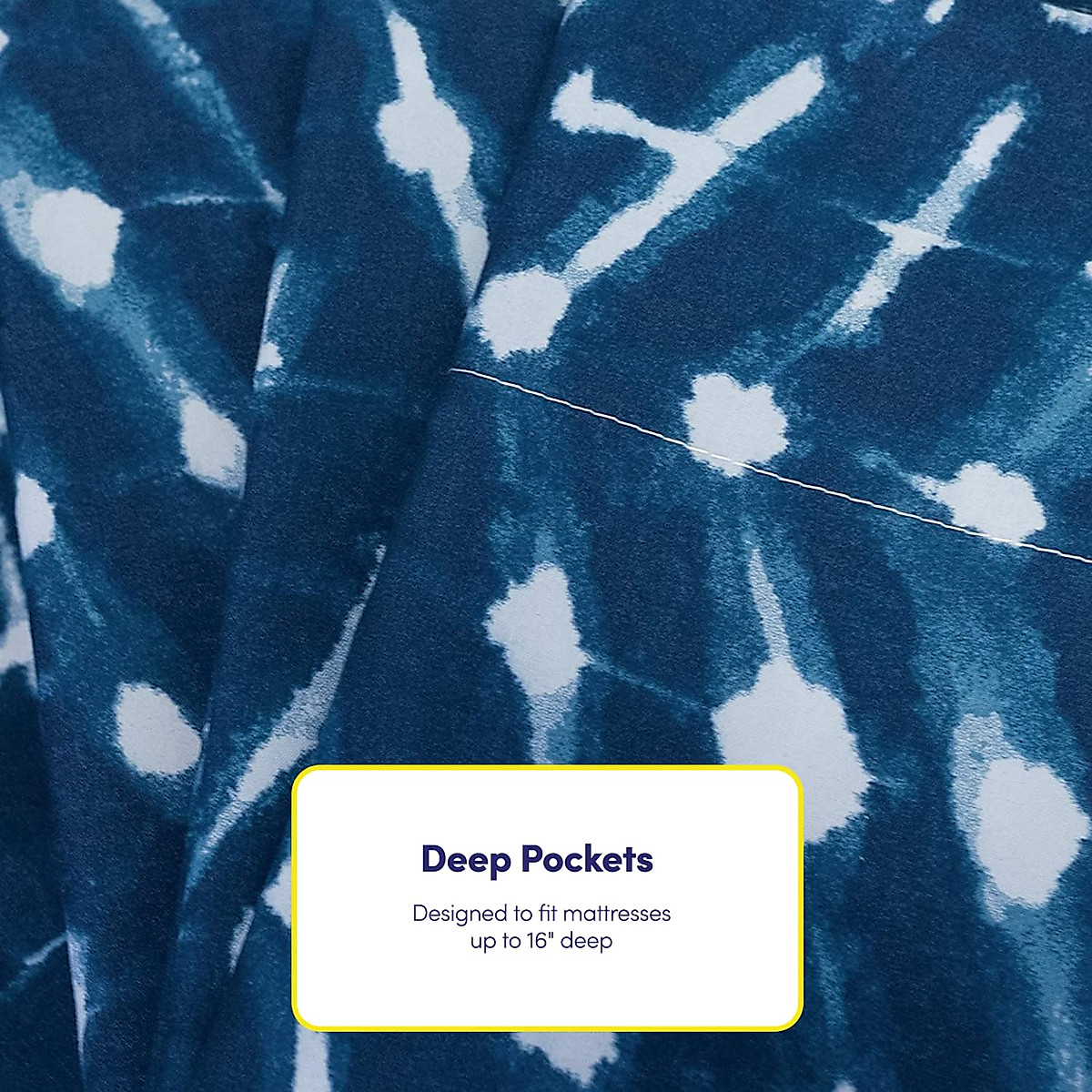 King Size Bed Sheets - 6 Piece 1500 Supreme Collection Fine Brushed Microfiber Deep Pocket King Sheet Set Bedding - 2 Extra Pillow Cases, Great Value, King, Monroe