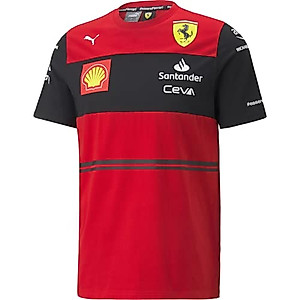 Scuderia Ferrari F1 Men's 2022 Team T-Shirt (2XL) Red