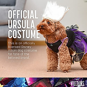 Disney for Pets Halloween Disney Villains Ursula Costume - XX-Large | Disney Villains Halloween Costumes for Dogs, Officially Licensed Disney Dog Halloween Costume