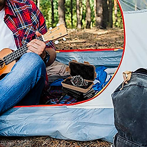 Small Waterproof Container - Universal Plastic Box with Foam - Camping Waterproof Storage Case - Waterproof Case with 2u Buckle for Camera/Micro Flash Drive/Wallet/Battery 2PCS