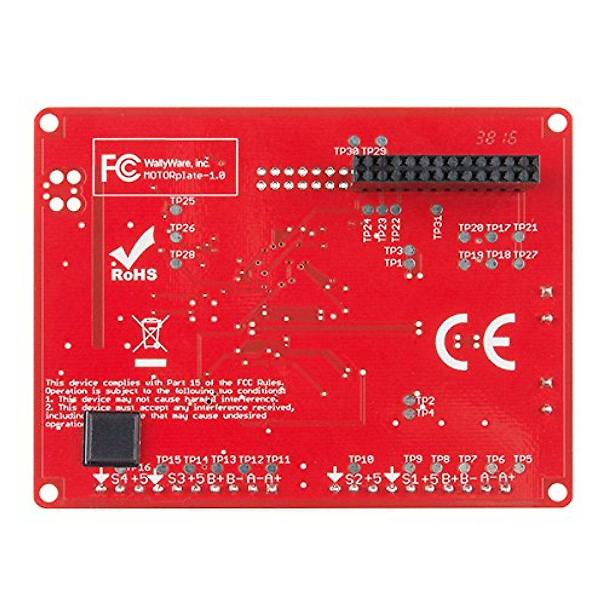 Raspberry Pi Motor Controller Pi-Plate