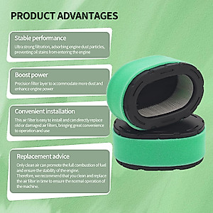 MOTOYUN Air Filter 16-083-04-S 16-083-05-S Compatible With EZT715 EZT725 EZT740 EZT750 ZT710 ZT720 ZT730 ZT740 KT610 KT620 KT715 KT725 KT730 KT735 KT740 KT745 (2 PCS)