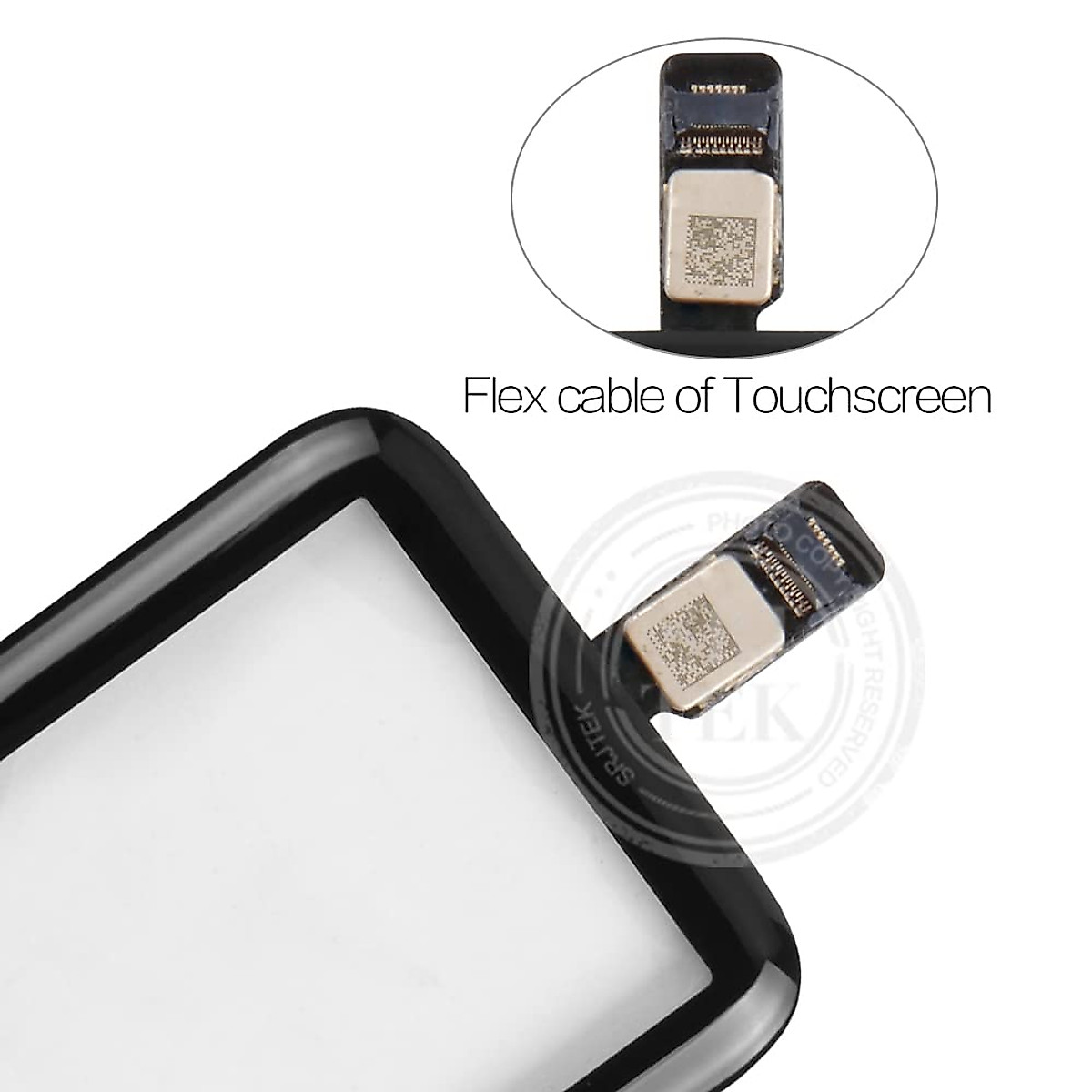 A-MIND For Apple Watch Series 3 Screen Replacement S3 38MM/42MM LCD G-PS+Cellular Touch Screen Digitizer Glass For Apple Watch3 Pantalla Sensor Panel Lens Repair Parts Kit with Free Tools (42MM)