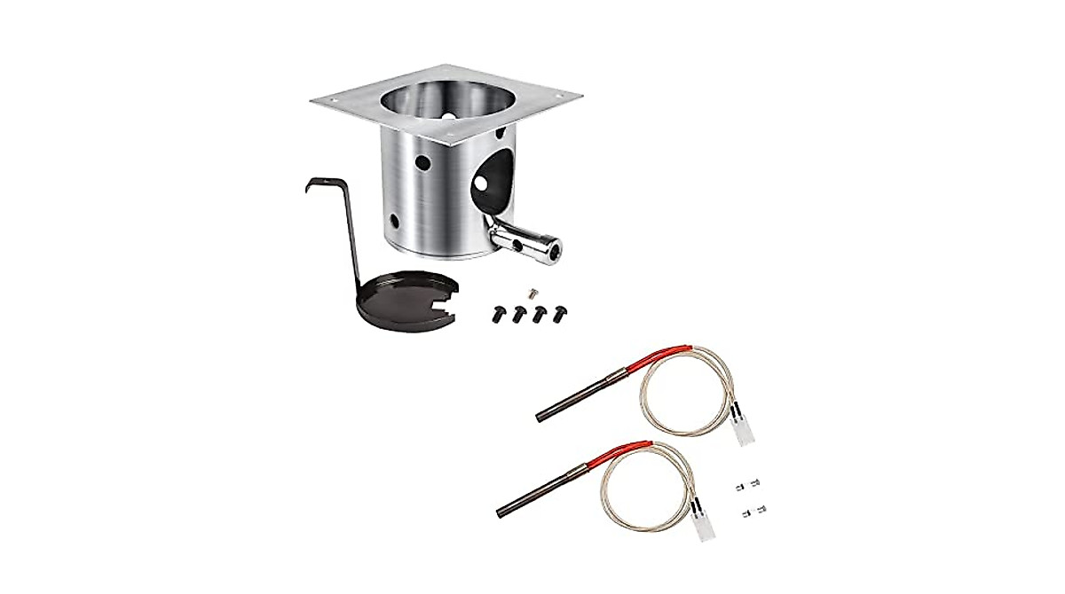 QuliMetal Durable Ignitor & Fire Burn Pot for Traeger