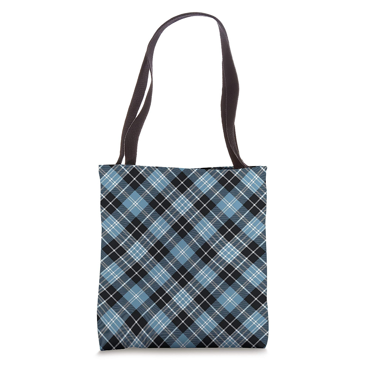 Clark Tartan Scottish Plaid Tote Bag