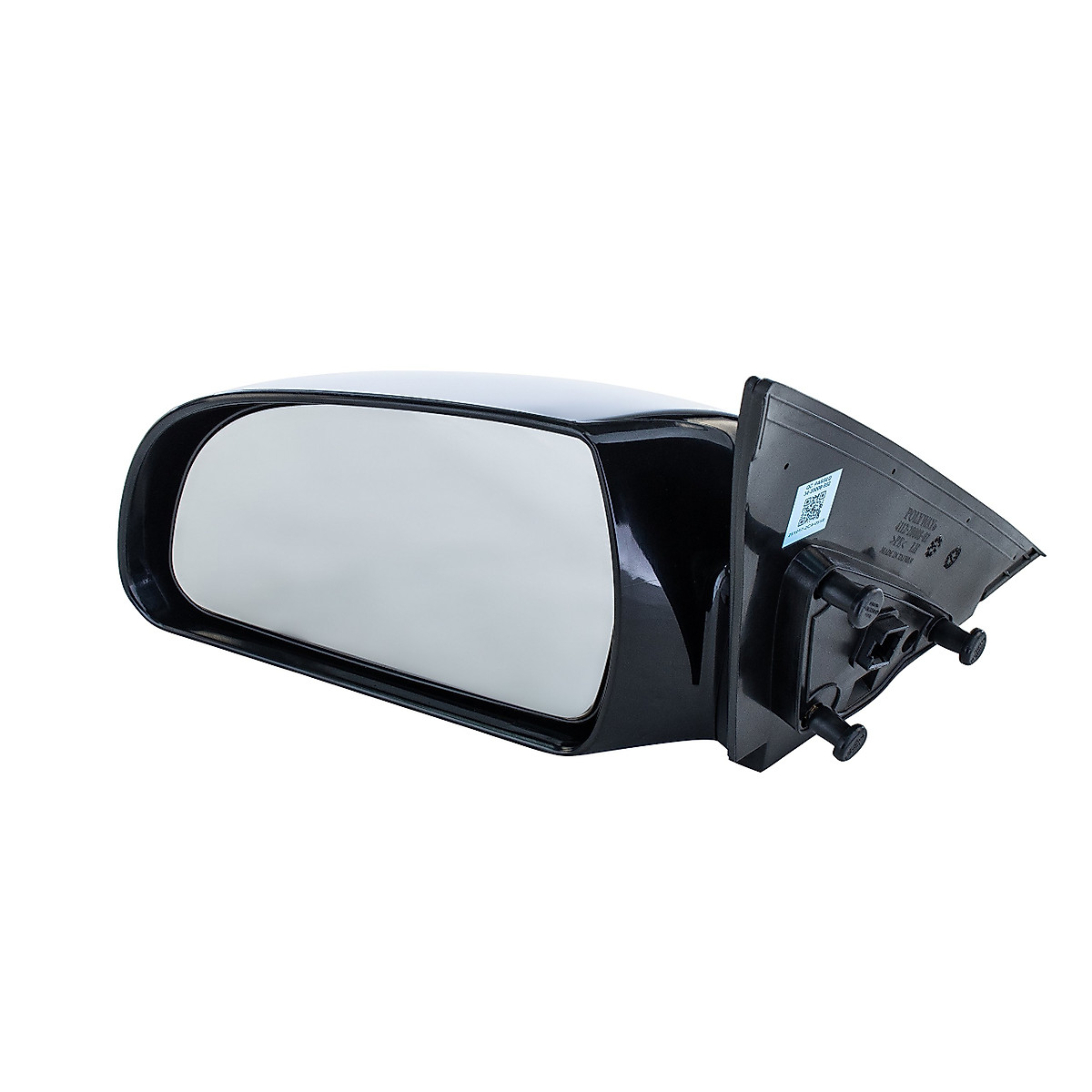 Dependable Direct Driver Side Mirror for (2006 2007 2008 2009 2010) Hyundai Sonata Unpainted Heated Power Operated Right Outside Rear View Replacement Door Mirror - Parts Link #: HY1320149
