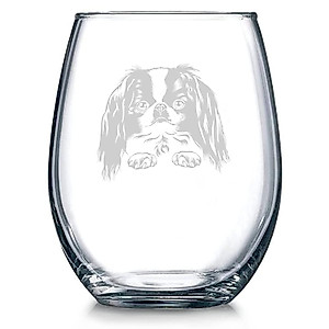 Japanese Chin Crystal Stemless Wine Glass Etched Funny Wine Glasses, Great Gift for Woman Or Men, Birthday, Retirement And Mother's Day 11oz