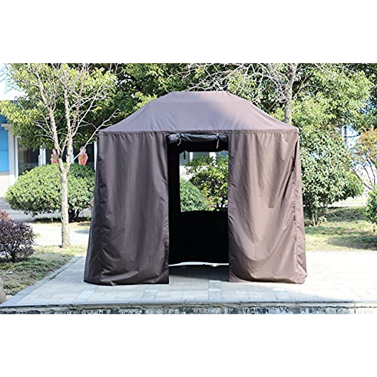 Grill Gazebo Winter Cover by Outdoor Casual - Fits 6'x8' Gazebo and Grill Gazebos